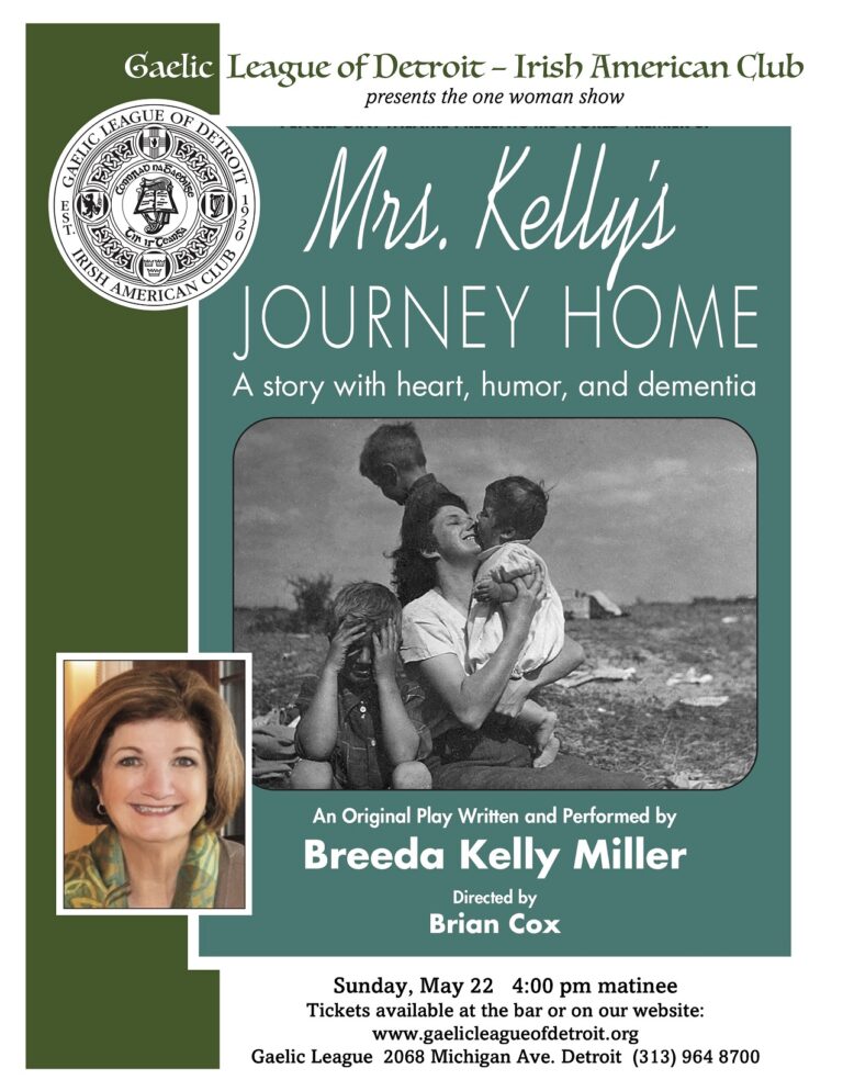 Mrs. Kelly’s Journey Home – Gaelic League of Detroit