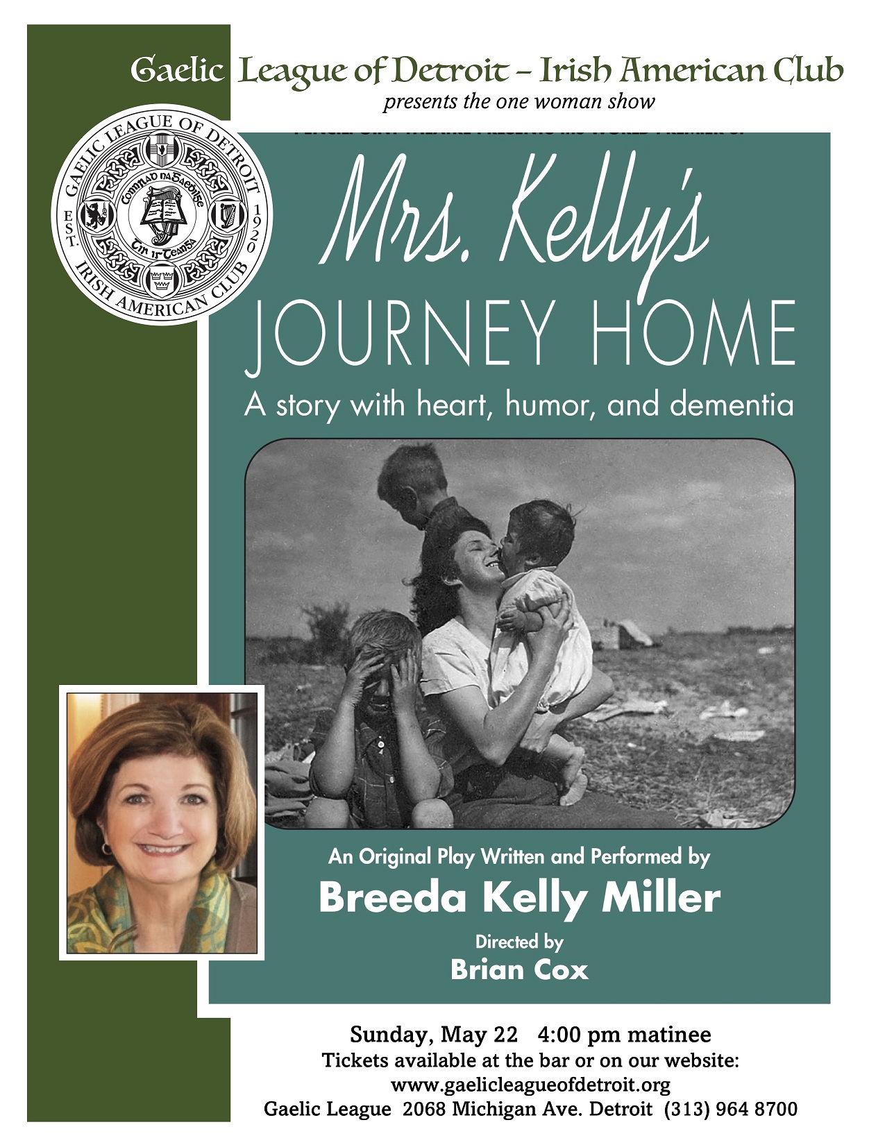Mrs. Kelly’s Journey Home – Gaelic League of Detroit
